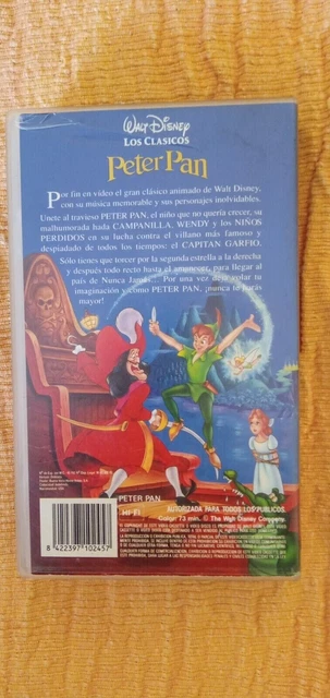 PETER PAN, WALT Disney VHS. £4.43 - PicClick UK