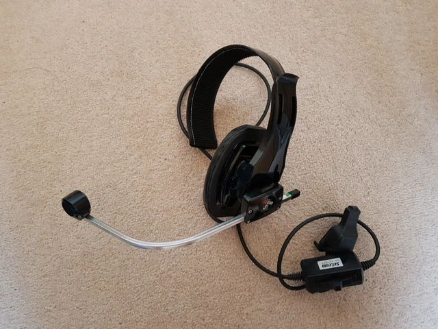 US 1ST SFOD Delta Force Setcom5 Headset Mogadishu 1993 Black Hawk Down ...