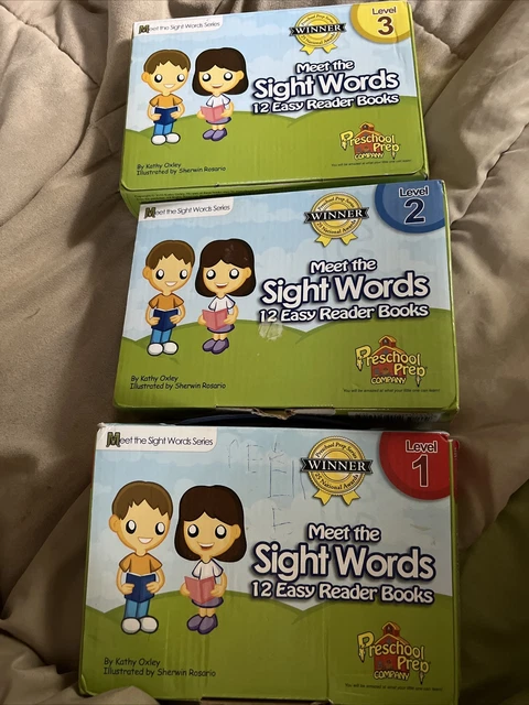 MEET THE SIGHT Words - Level 1 ,2 & 3 Readers Books, Pre-owned £23.55 ...