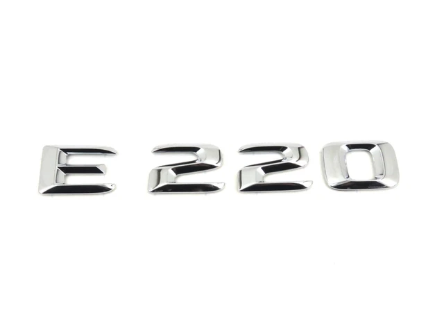 GENUINE NEW MERCEDES BENZ E220 BOOT BADGE Rear Emblem E-Class W212 W213 ...