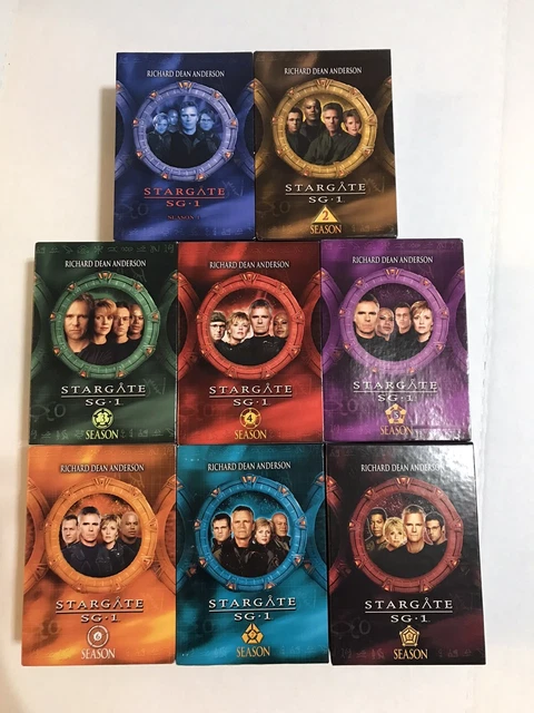 STARGATE SG-1 TV Series Complete Seasons 1-8-Boxed- Science Fiction TV ...