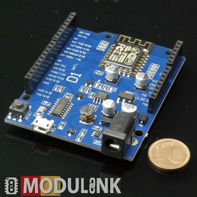 WEMOS D1 WIFI ESP8266 IoT im UNO Format NodeMCU Lua ESP-12E DIY Arduino ...