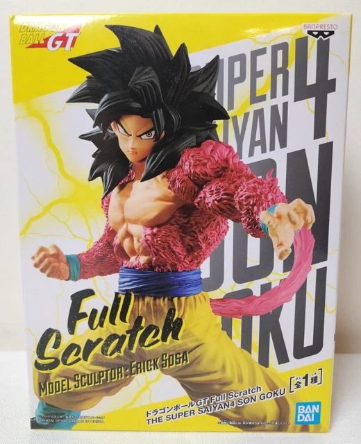 Dragon Ball Gt Full Scratch Super Saiyan 4 Son Goku Figure Banpresto