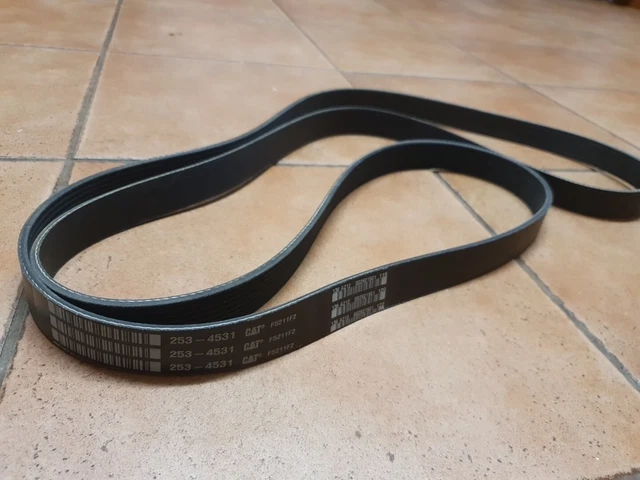 GENUINE CAT SERPENTINE Belt 8 rib 253-4531 Caterpillar (F5211F2) £20.35 ...