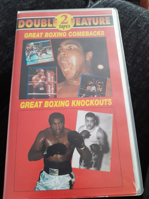 GREAT BOXING COMEBACKS / Great Boxing Knockouts (VHS) Video EUKV 4000 £ ...