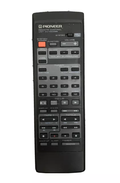 GENUINE REMOTE CONTROL Télécommande Pioneer Authentique Unit CU-DCO28 ...