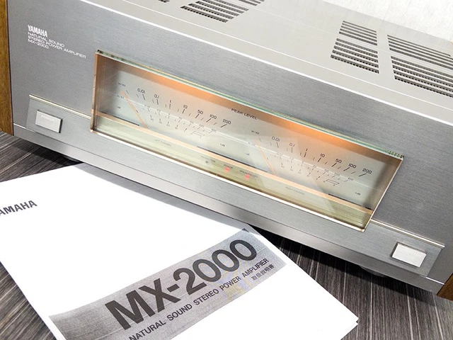 YAMAHA MX-2000 STÉRÉO puissance Amplificateur Usé Ref Modèle 0528 ...