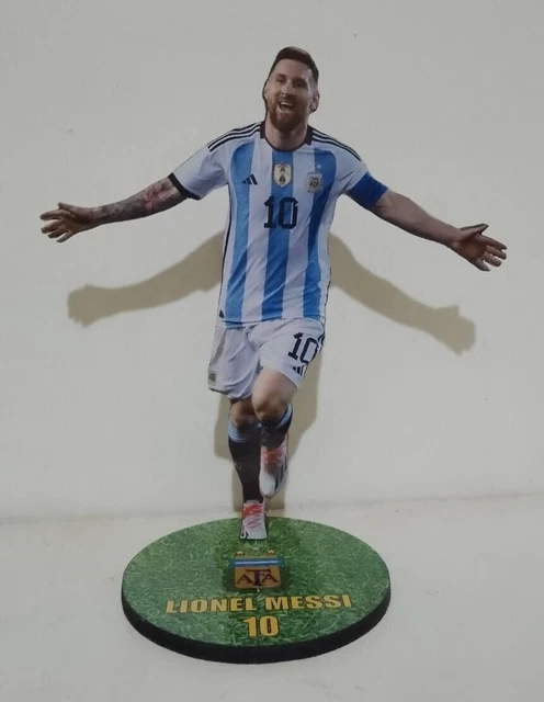 LIONEL MESSI ARGENTINA 8" DISPLAY STANDEE Figure Statue Cutout doll toy ...