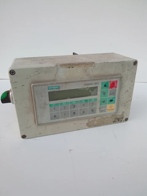 SIEMENS SIMATIC OP3 6AV3503-1DB10 Operator Panel EUR 200,00 - PicClick DE