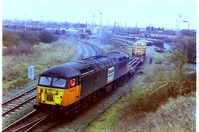 35MM RAILWAY COLOUR Negative Class 56 112 at Warrington £1.75 - PicClick UK