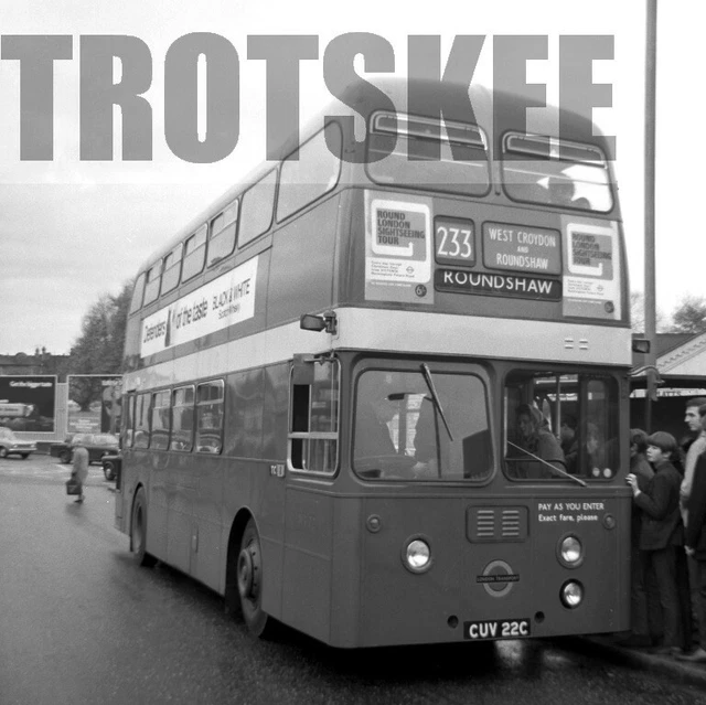 LARGER NEGATIVE LONDON Transport Leyland Atlantean XA22 CUV22C West ...
