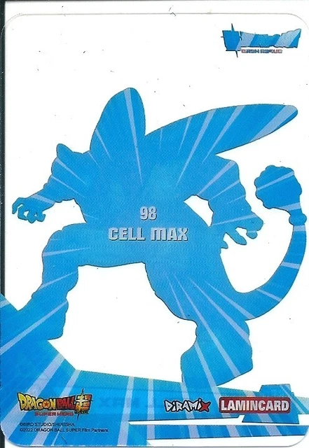 DRAGONBALL - SUPER Hero Lamincards Diramix - N° 98 CELL MAX EUR 3,00 ...