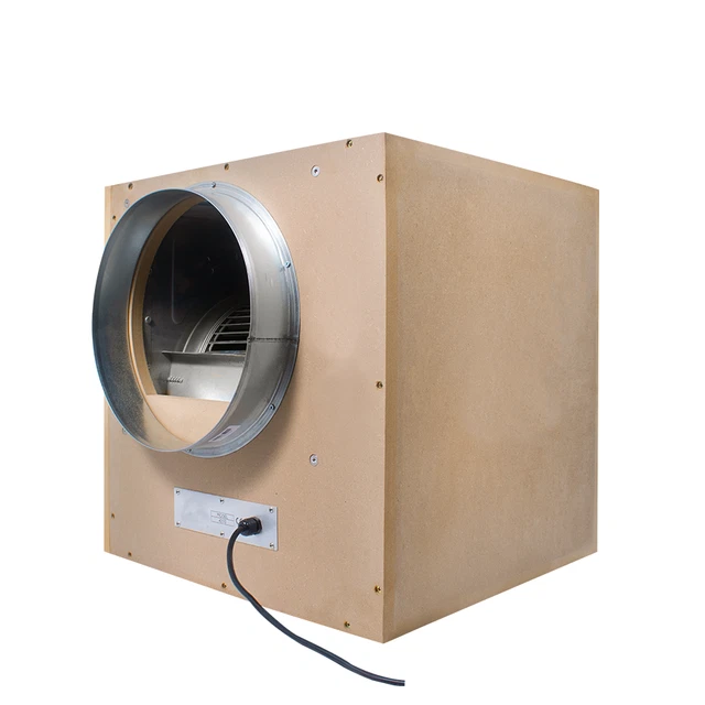 10& ACOUSTIC BOX Fan 1500m³/h | Quiet High-Performance Grow Room ...