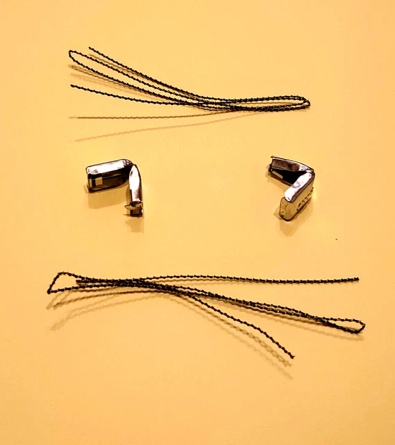 PLOMBIER-SET F. WASSERZÄHLER Wärmezähler - 2 Metall-Klemm-Plombe ...