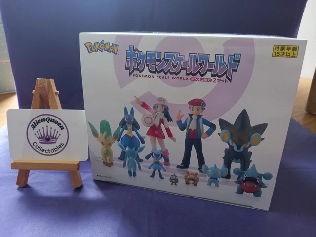 POKEMON SCALE WORLD Sinnoh Region 2 BANDAI 1/20 Figure Set MIB £65.00 - PicClick UK