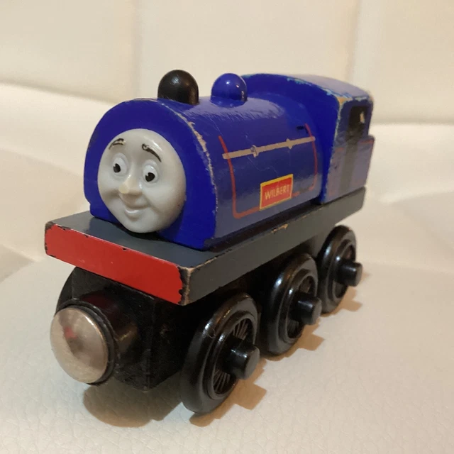 RARE WILBERT BLUE Train Thomas Tank Engine Friends Brio Learning Curve ...