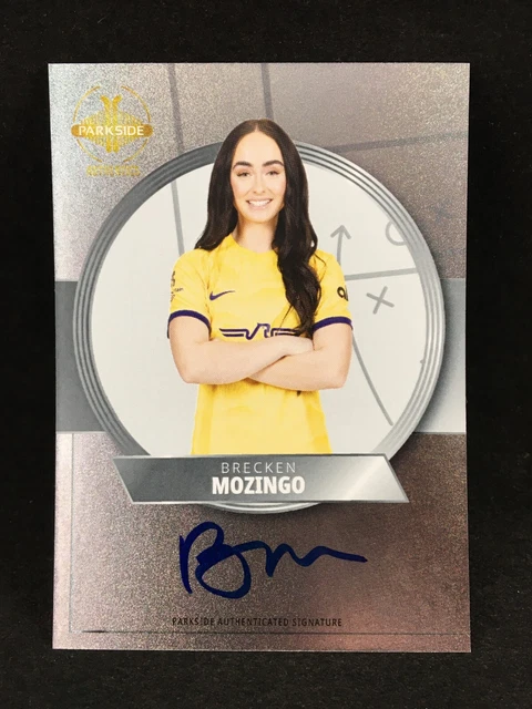 BRECKEN MOZINGO 2024 Parkside NWSL Vol 1 Signature Series FOIL/99 SP ...