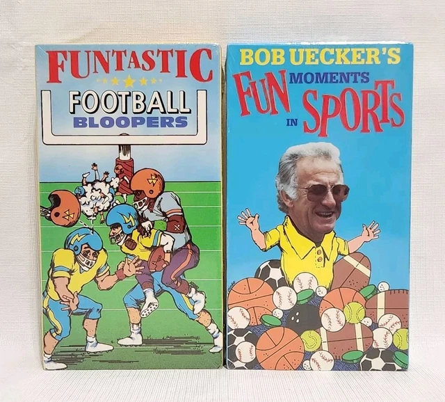 VINTAGE FUNTASTIC FOOTBALL Bloopers & Bob Uecker's Fun Moments In ...