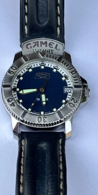 CAMEL TROPHY ADVENTURE Watch. Swiss Made Vintage quartz. Original Strap ...
