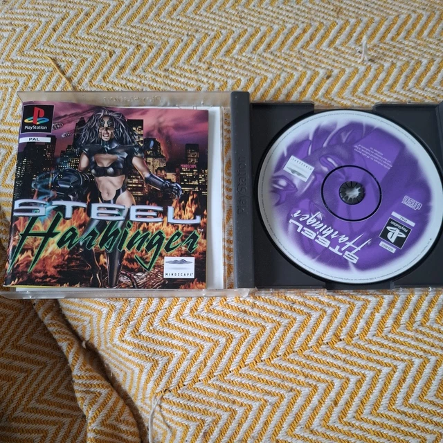 RARE STEEL HARBINGER PS1 Complete Edition Black Label Game for PS1 £57. ...