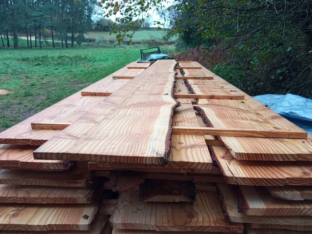 WANEY EDGE CLADDING - douglas fir and larch, quality UK timber £281.48 ...