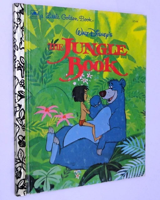 DISNEY - THE Jungle Book Adapted: Little Golden Books 1993 $7.00 ...