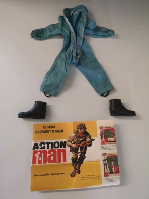 VINTAGE ACTION MAN Go Kart Overalls 1970 By Palitoy £7.00 - PicClick UK