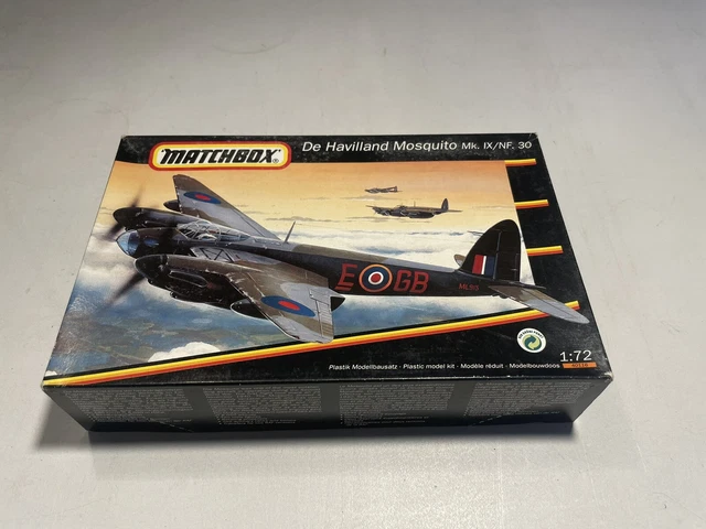 MATCHBOX 40116 1/72 Scale De Havilland Mosquito Mk.IX/NF.30 - Model Kit ...