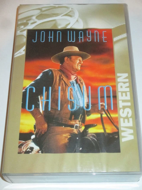 WARNER - CHISUM - VHS/Western/John Wayne/Ben Johnson EUR 1,00 - PicClick DE