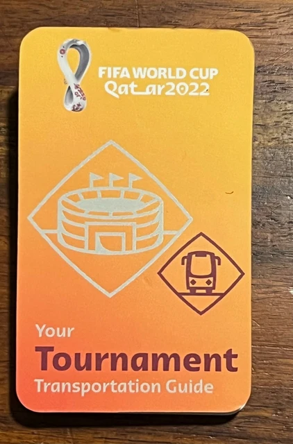 2022 FIFA WORLD Cup Qatar Official Tournament Transport PROGRAM GUIDE ...