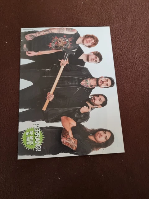 (TJP282) MAGAZINE PULL Out Poster 11X8" Of Mice & Men £5.99 - PicClick UK