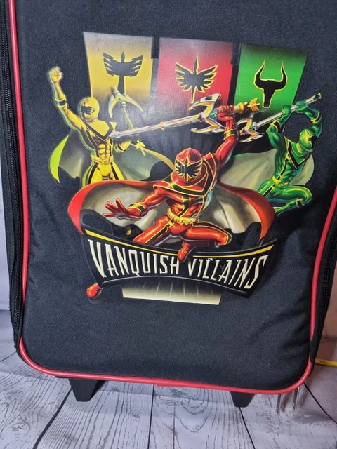 VINTAGE POWER RANGERS Mystic Force Carry Case Suitcase vanquish ...