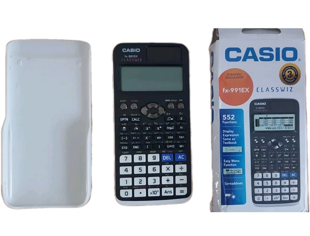 CASIO FX-991EX CLASSWIZ Advanced Engineering Scientific Calculator-552 ...