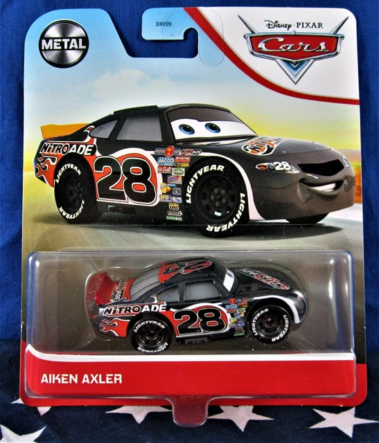 MATTEL - DISNEY/PIXAR - CARS - *** AIKEN AXLER *** - Metal Series (2021 ...