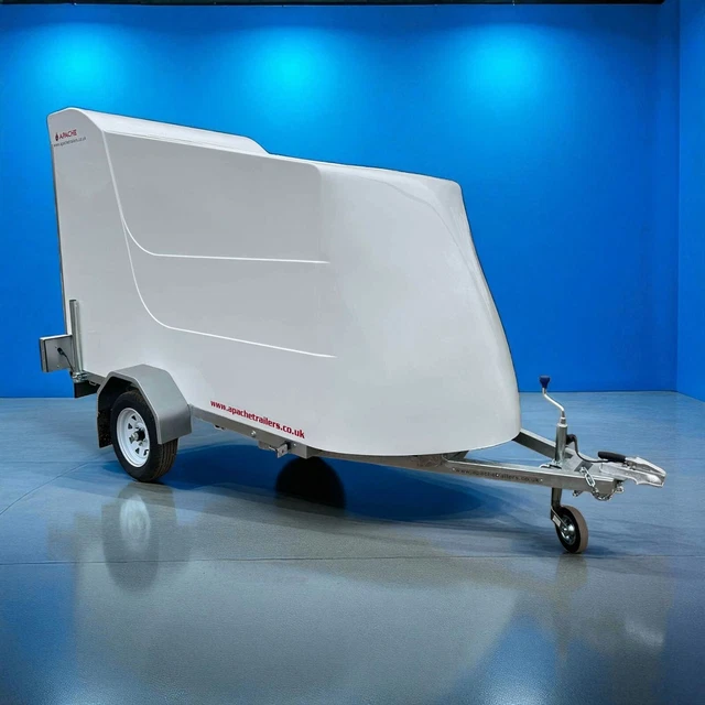 NEW APACHE 8X5 Sports Box Trailer with rear ramp UK Manufactured UK ...