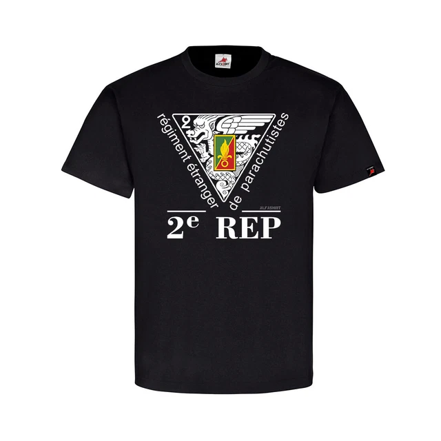 T-SHIRT 2° REP reggimento paracadutisti stranieri Legione francese ...
