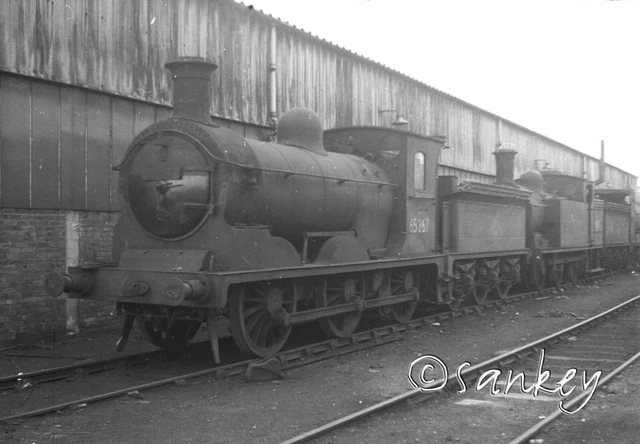 LNER 60X40MM NEGATIVE 65267 @ Bathgate shed yard 21-05-57 £2.40 ...