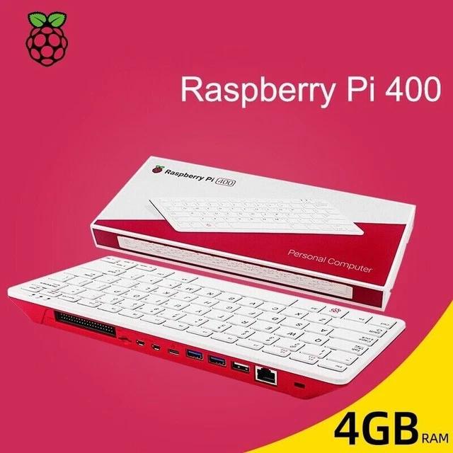 RASPBERRY PI 400 Personal Computer 4GB Ram NEW in Box $130.00 - PicClick