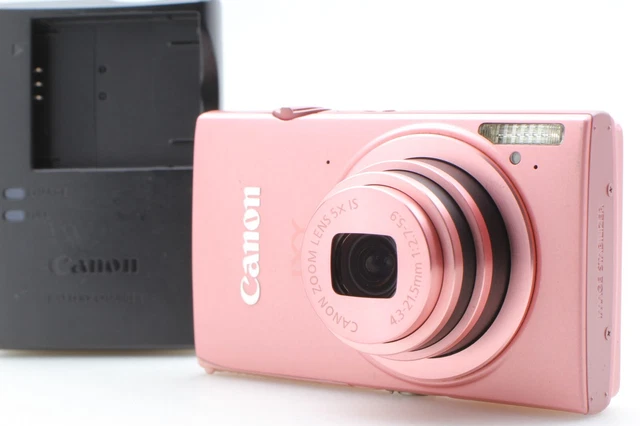 [EXC+5] CANON IXY 420F PowerShot ELPH 320 HS IXUS 240 HS rose 16,1 PM ...
