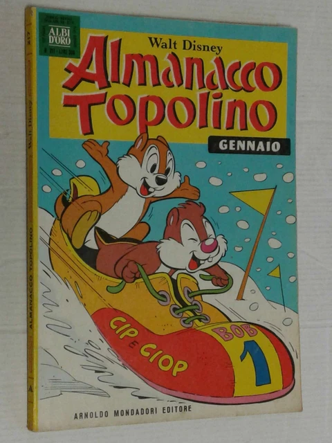 WALT DISNEY- ALBO D'ORO- ALMANACCO DI TOPOLINO- N°217-b-(m)- DEL 1975 ...