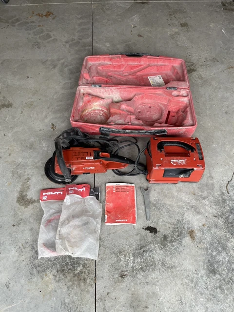 HILTI DG150 6& Concrete GRINDER W/ DPC20 POWER CONVERTER & Case £658.13 ...