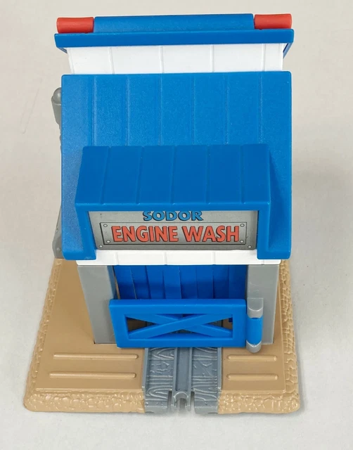 THOMAS THE TANK Engine Take Along & Play Sodor Engine Wash Genuine ...