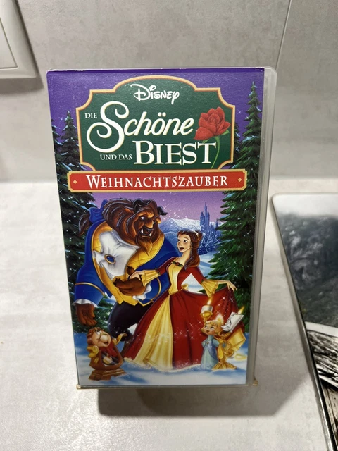 DIE SCHÖNE UND das Biest - Weihnachtszauber / Walt Disney / VHS Video Kassette EUR 1,00 ...