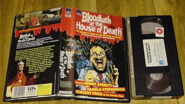 BLOODBATH AT THE House Of Death VHS Video Ex Rental Pre Cert Thorn EMI ...