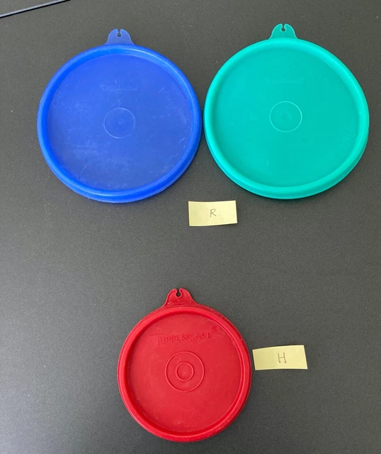 TUPPERWARE COUVERCLES POUR boite conservation vintage, pièces détachées ...
