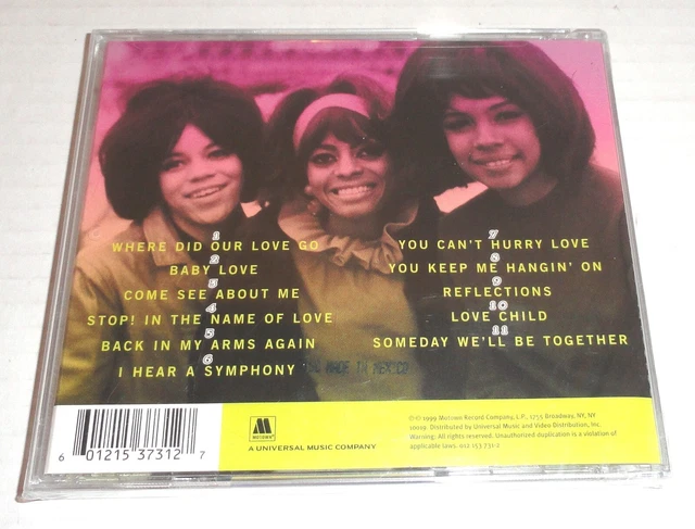 Cd Audio The Best Of Diana Ross And The Supremes The Millennium