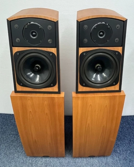 NAIM SL-2 STEREO speaker in Cherry - no crossovers - packed in wooden ...