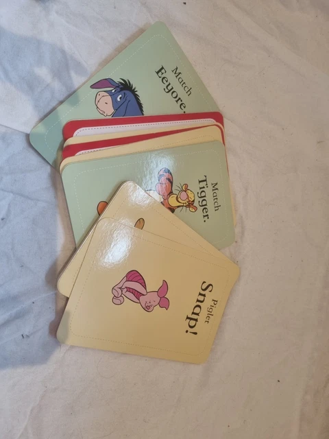 DISNEY WINNIE THE pooh educational flash cards let's learn 4 ways to ...