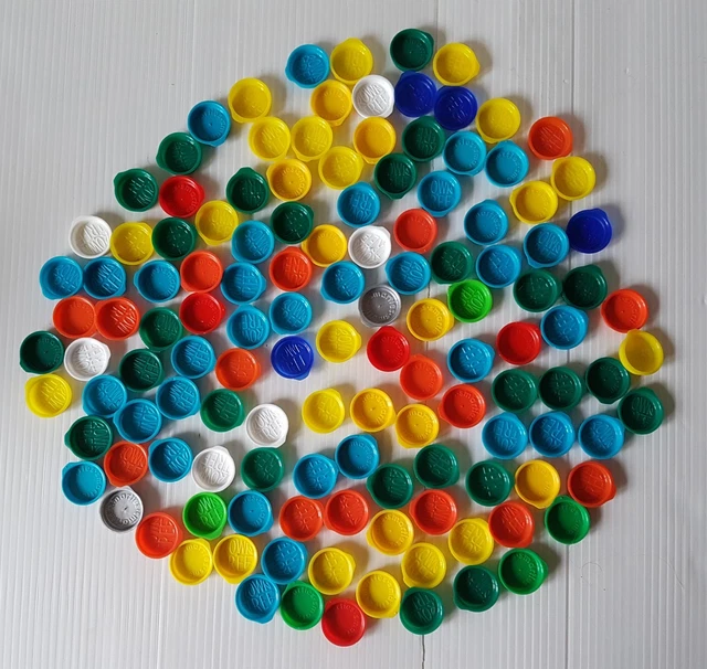 129 X ROWNTREE Smarties Lids Caps Tops Rare Vintage Collection + 1 ...