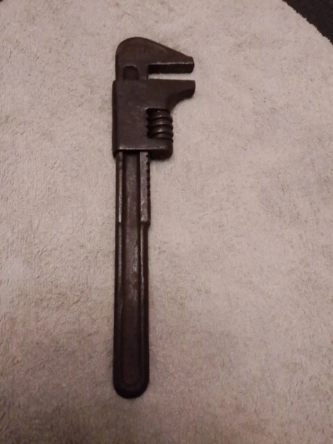 VINTAGE SHELLEY 9& Adjustable F Type Spanner Wrench British Classic ...